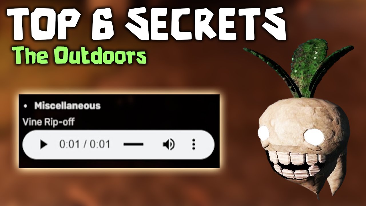 DOORS : New Top 6 Secrets of The Outdoors Subfloor [ROBLOX]