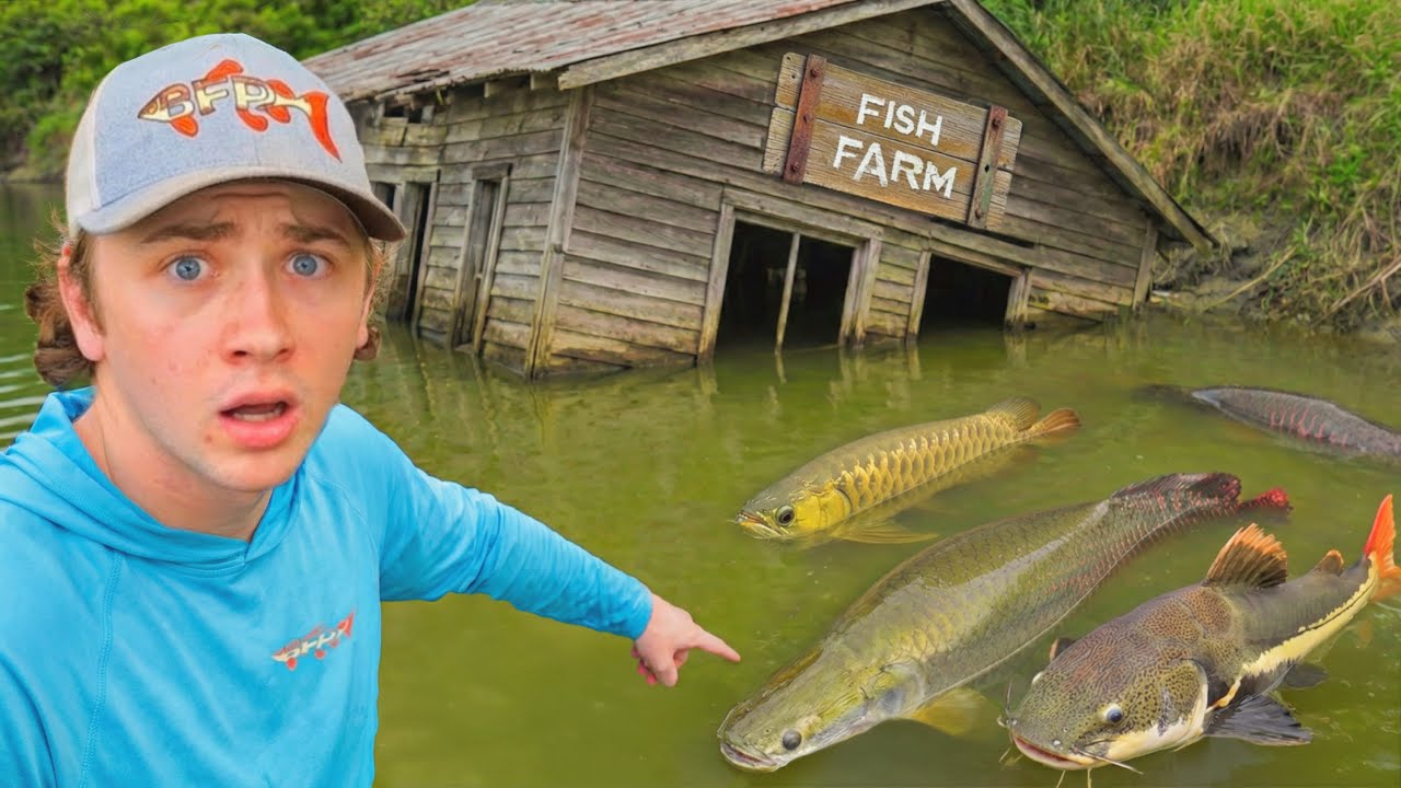 I Found an Abandoned Fish Farm!