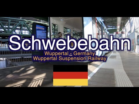Wuppertal Suspension Railway (Wuppertal Schwebebahn) [4K]