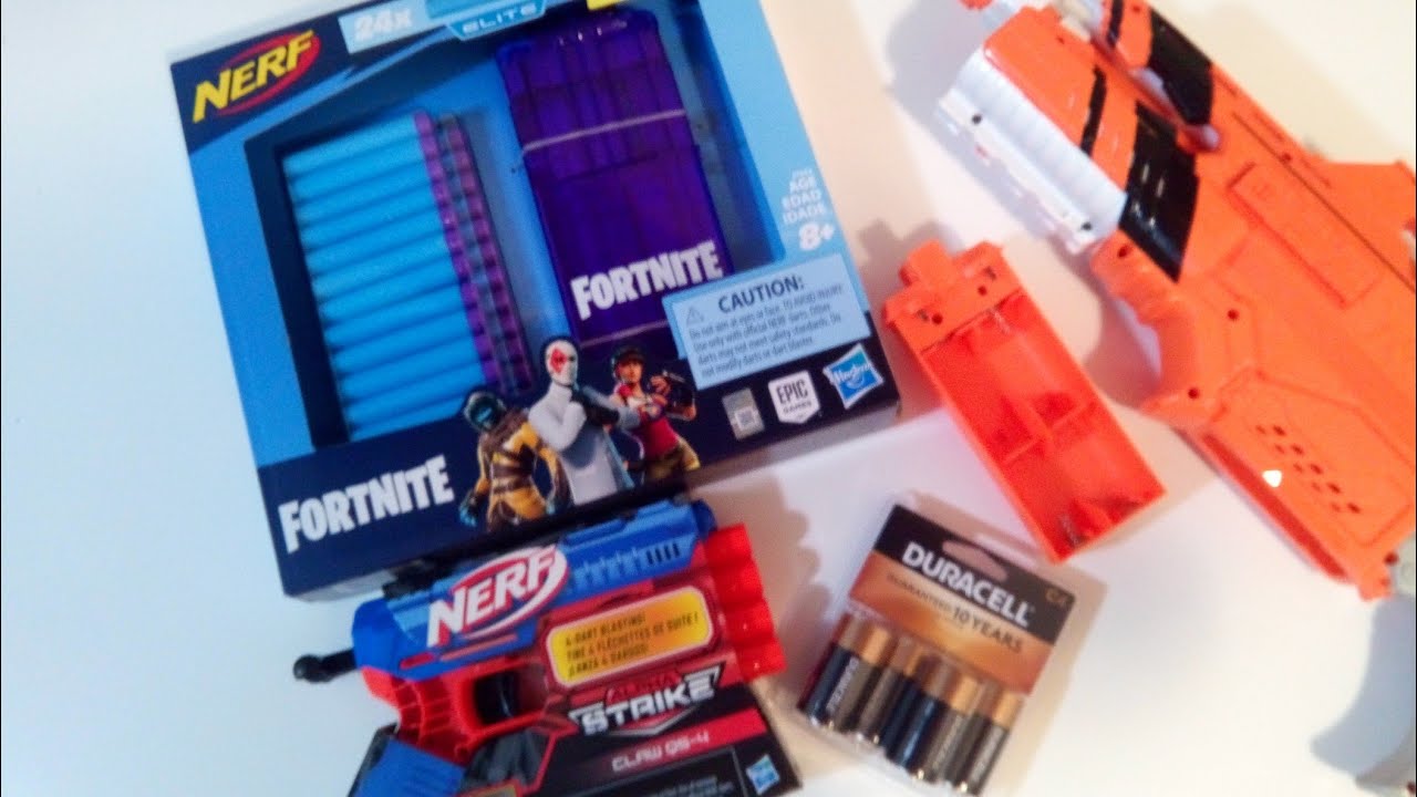 I got some Nerf Stuff at Fred Meyer