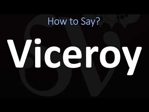 How to Pronounce Viceroy? (CORRECTLY)