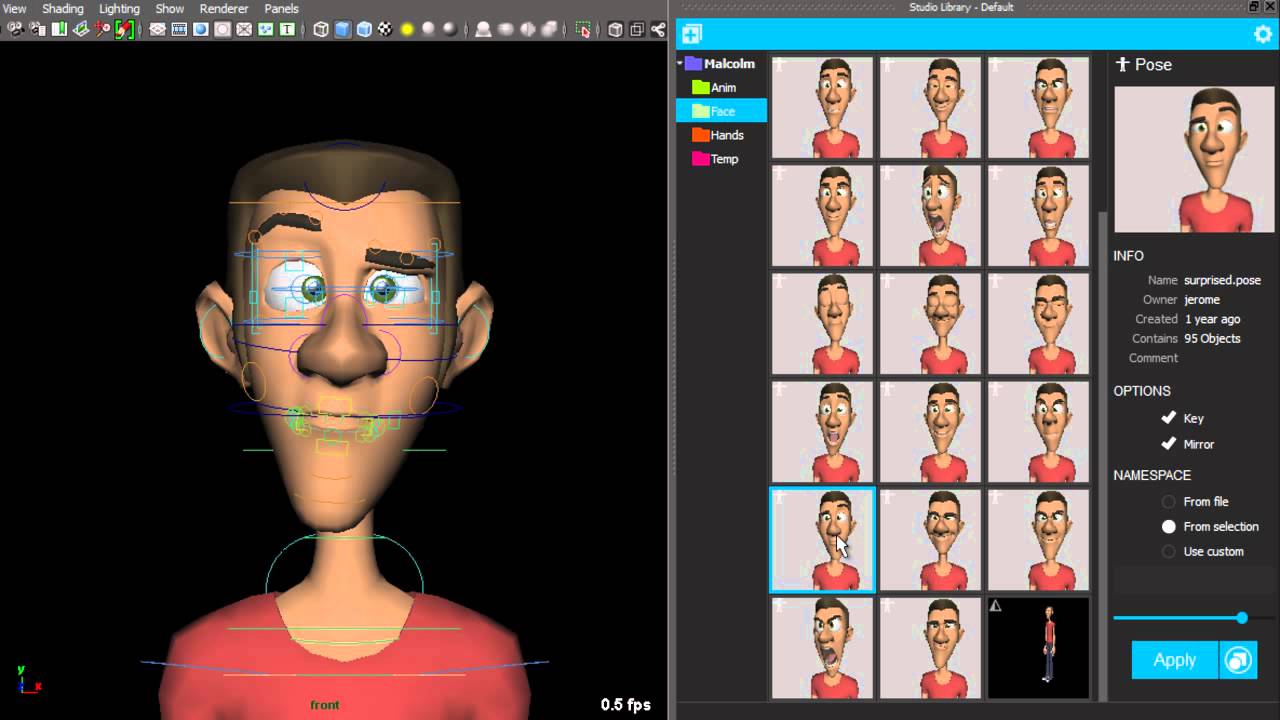 Studio Library: How to use mirror tables
