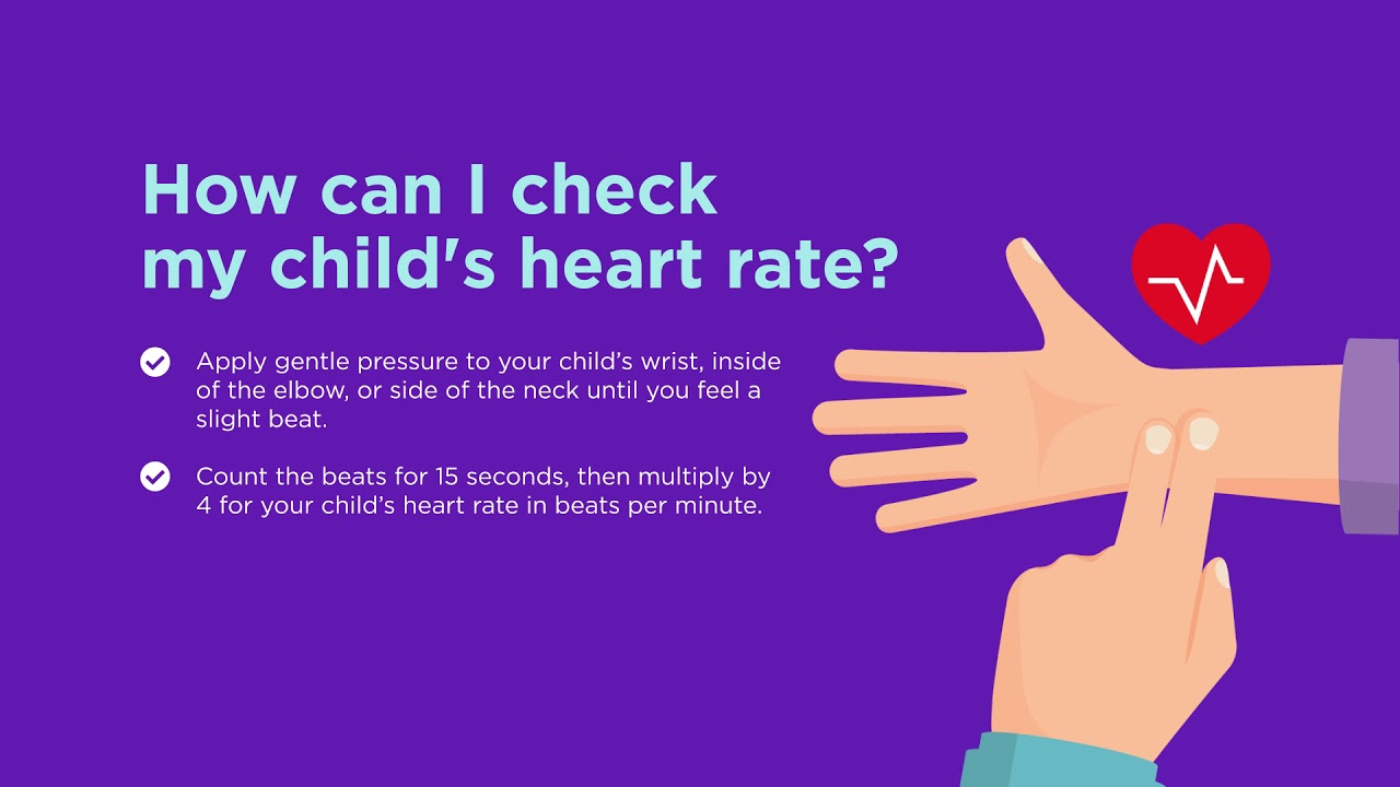How To Check Your Child's Heart Rate
