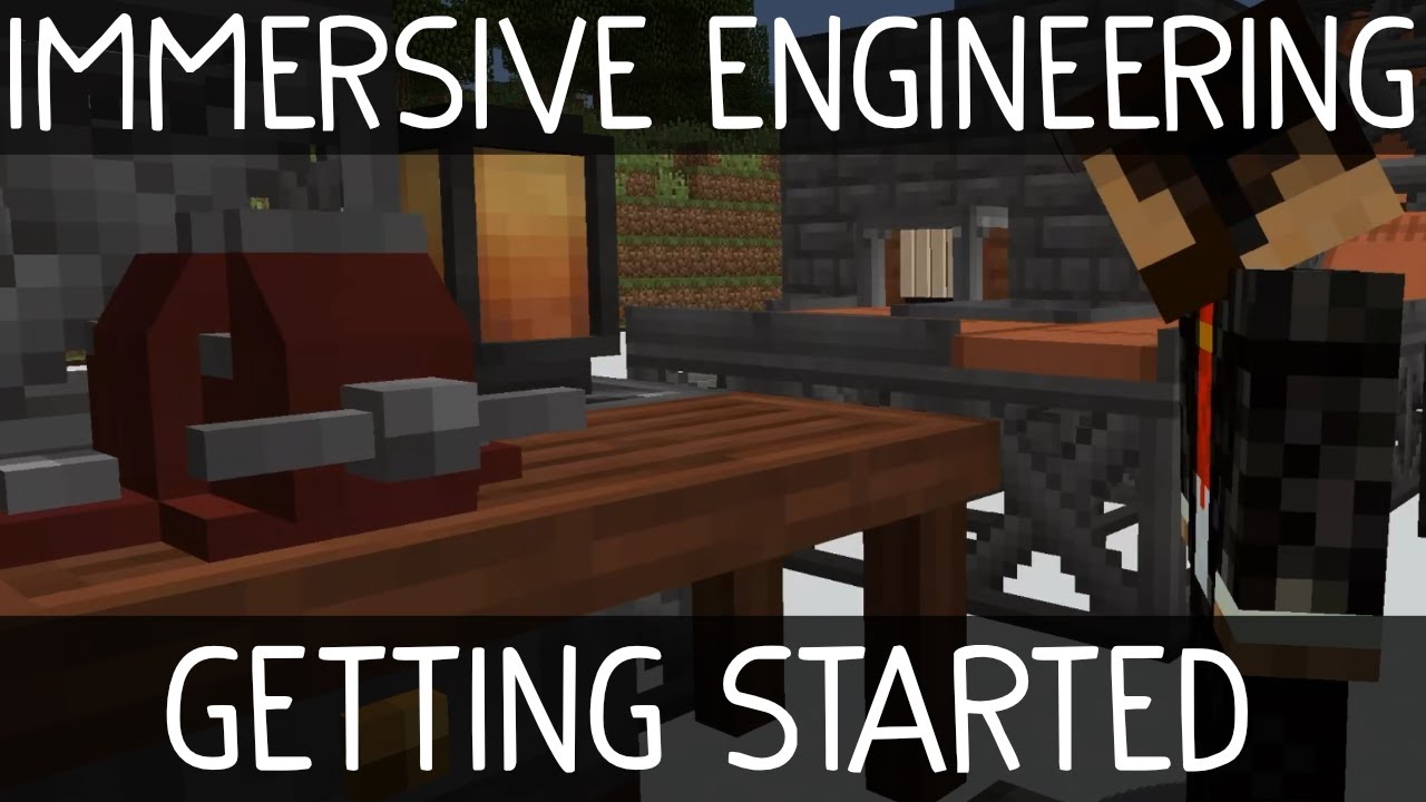 Minecraft Immersive Engineering 1.12 Tutorial (Overview/Getting Started)