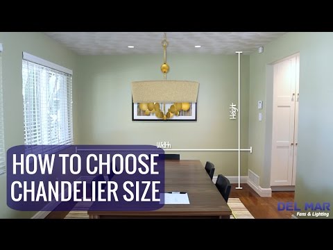 How to Choose the Right Chandelier Size