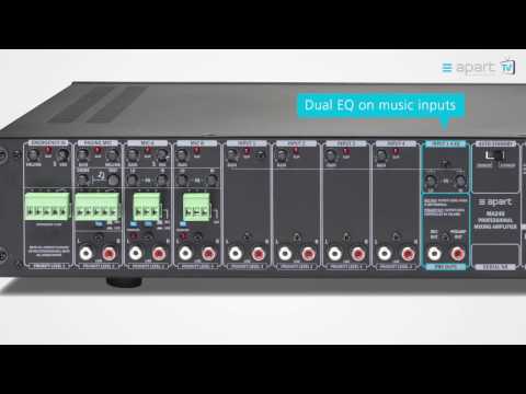 Apart Audio, New Delhi - MASKC SERIES and MIXING AMPLIFIER