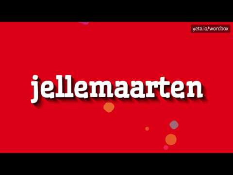 HOW TO PRONOUNCE JELLEMAARTEN? #jellemaarten