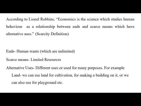 Meaning of Scarcity definition of economics#scarcity definition #economicsmcqs#dailymcqs #definition