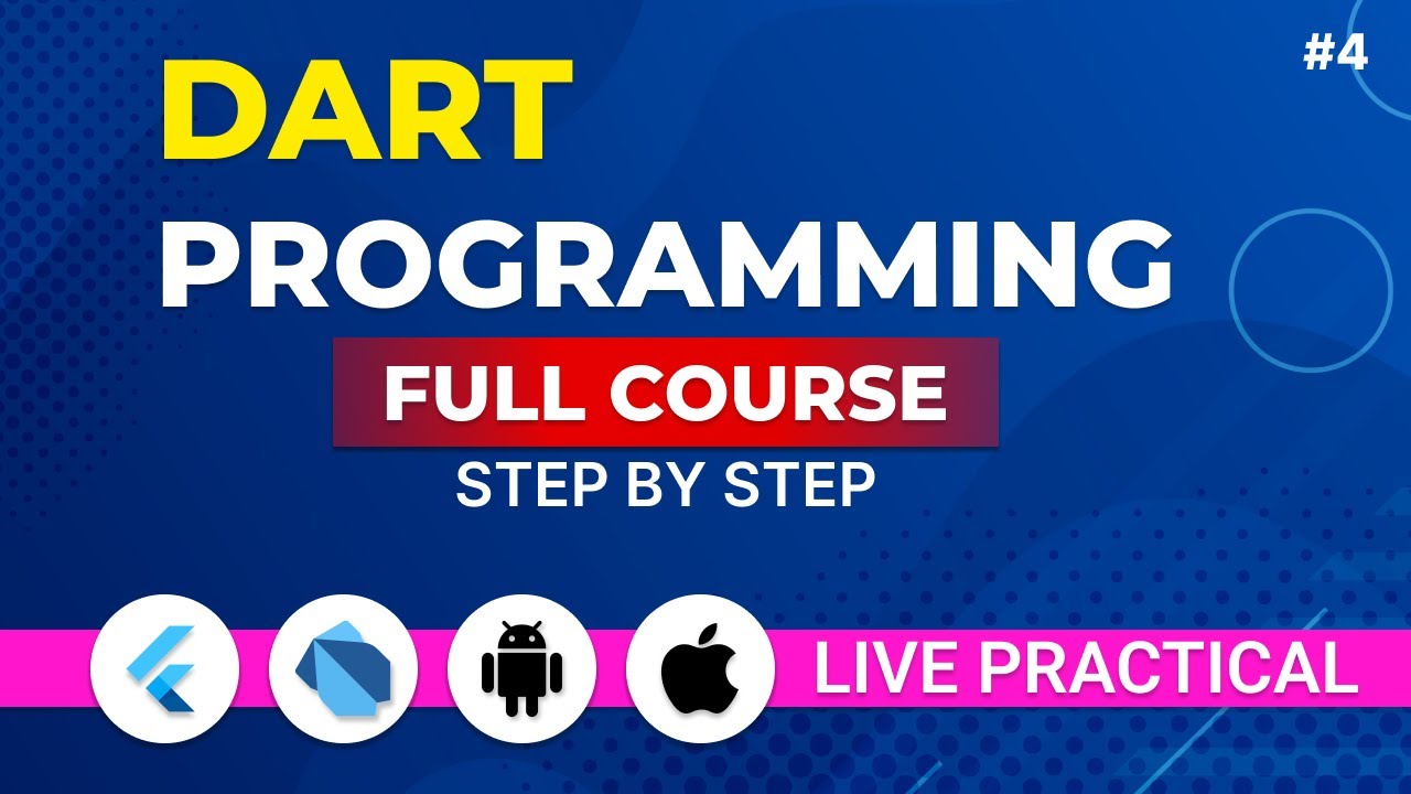 DART Tutorial for Beginners| Dart Data Types and Variables - Complete Explanation | Flutter Tutorial