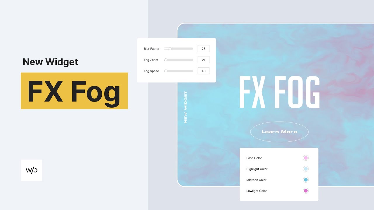 FX – Fog Widget | Tutorial by Without Code