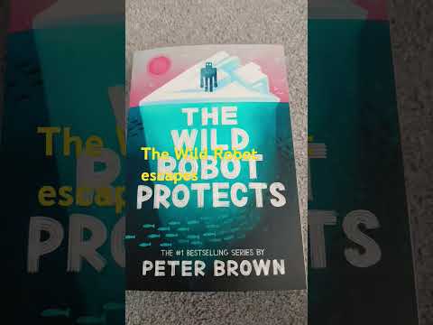 The whole collection of The Wild Robot books