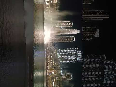 Dubai's Waterfront Wonder ll Burj Khalifa Fountain Showtime 2024 ⛲ The Dubai Fountain