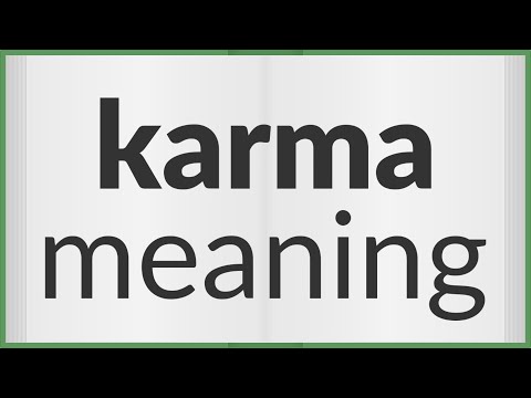 Karma | meaning of Karma