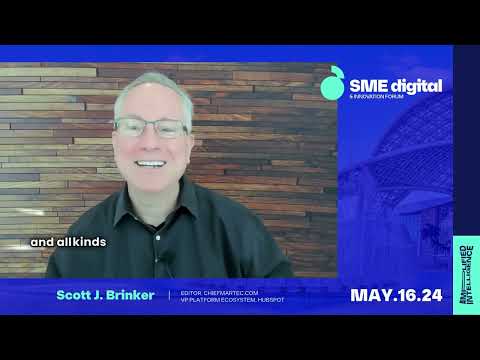 Scott J. Brinker te invita al 2024 SME Digital & Innovation Forum