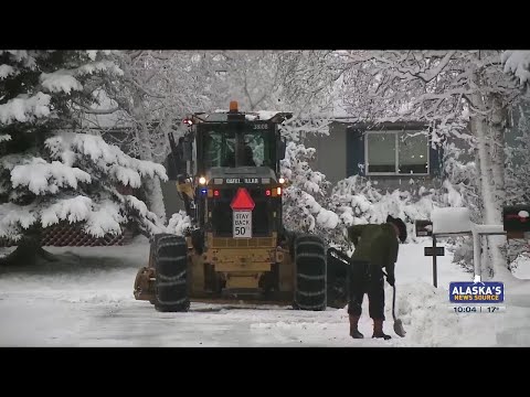 Mixed emotions from Anchorage residents on snowplowing efforts this winter