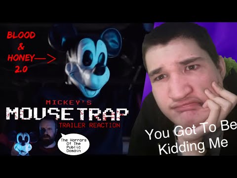 Another AWFUL Childhood Horror Film{Mickey’s Mouse Trap}TRAILER REACTION!