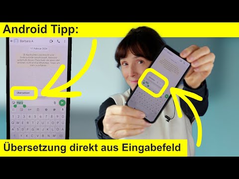 Android Tipp: Übersetzung in andere Sprache direkt aus Texteingabefeld oder Sucheingabefeld heraus.