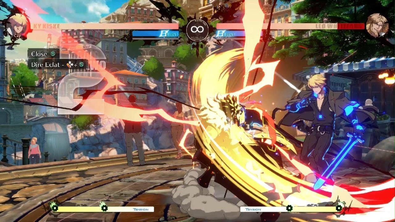 GGST Ky side swap combo