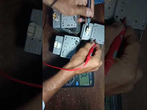 How to check microwave oven Magnetron.