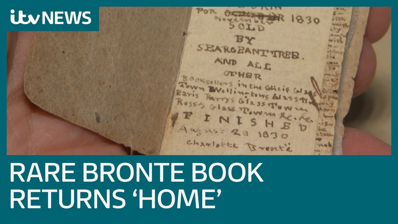 Charlotte Brontes Miniature Book Returns Home For 511,000 | Itv News ...
