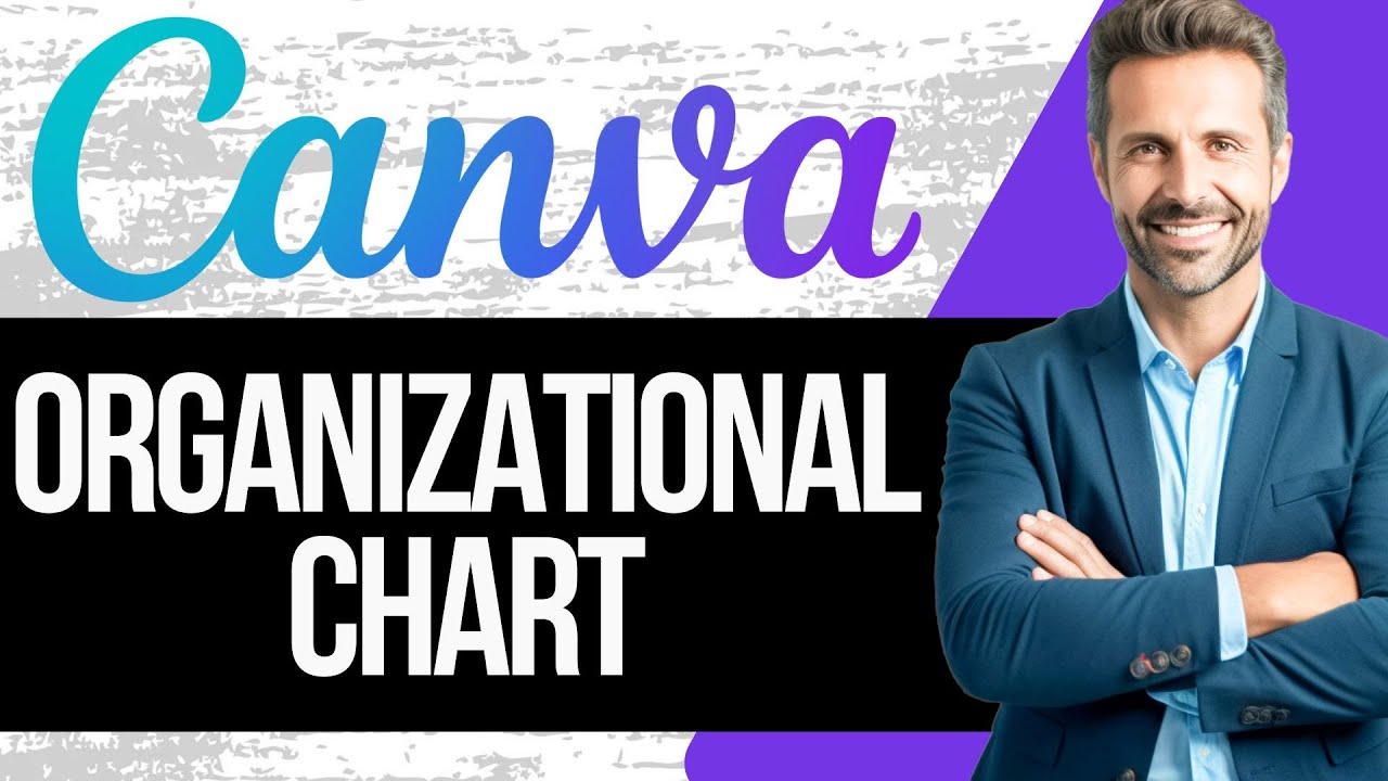 How to Make Organizational Chart In Canva | Full Tutorial 2025