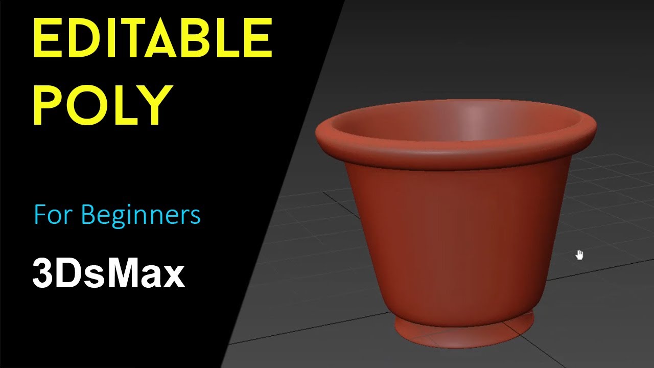Editable poly  in 3dsmax (for beginners ) | @Quick3D