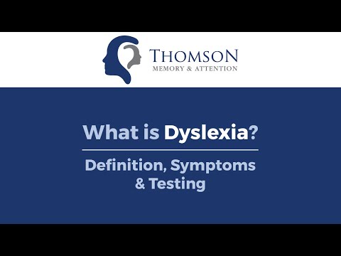 What is Dyslexia? | Learn About Dyslexia Testing