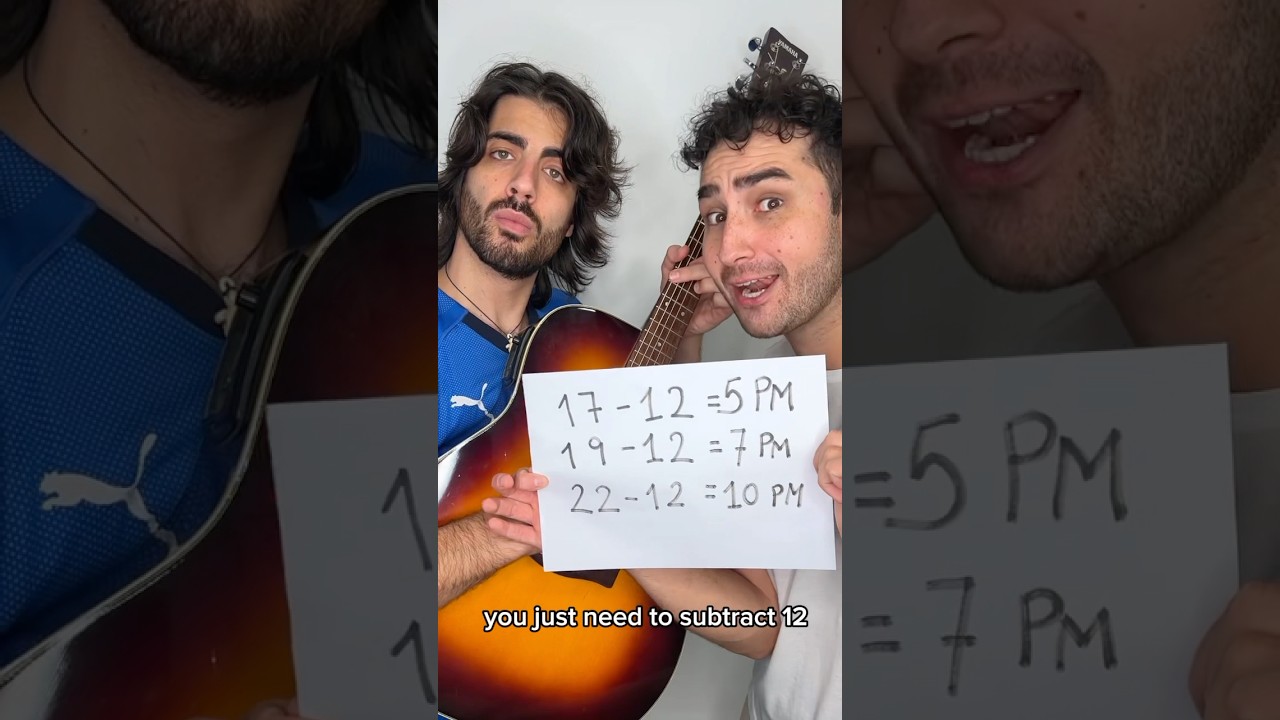 How to read the 24 hours clock