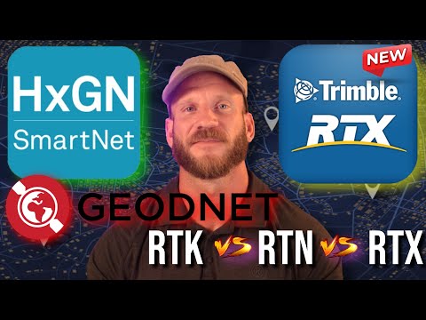 GNSS Corrections Compared - RTK vs RTN vs RTX & How to Build a Geodnet Base