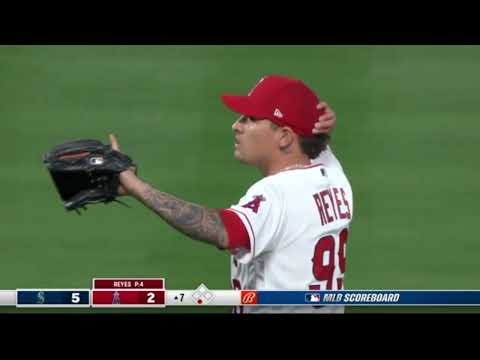 GERARDO REYES, ANGELS VS MARINERS 10 JUNIO 2023