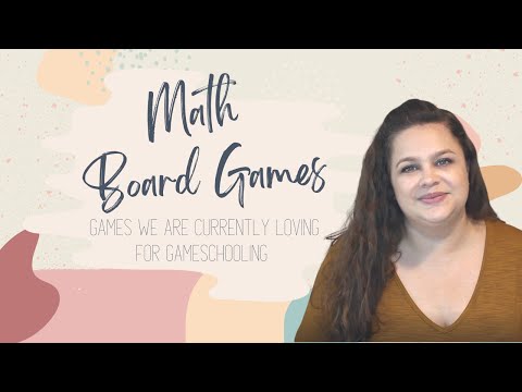 MATH BOARD GAMES | Gameschooling | Our Current Favorites | Homeschool