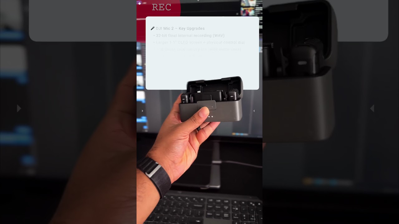 Dji Mic1 vs Mic2 #dji #djimic