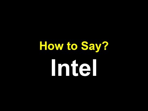 How to Pronounce Intel – Correct Pronunciation