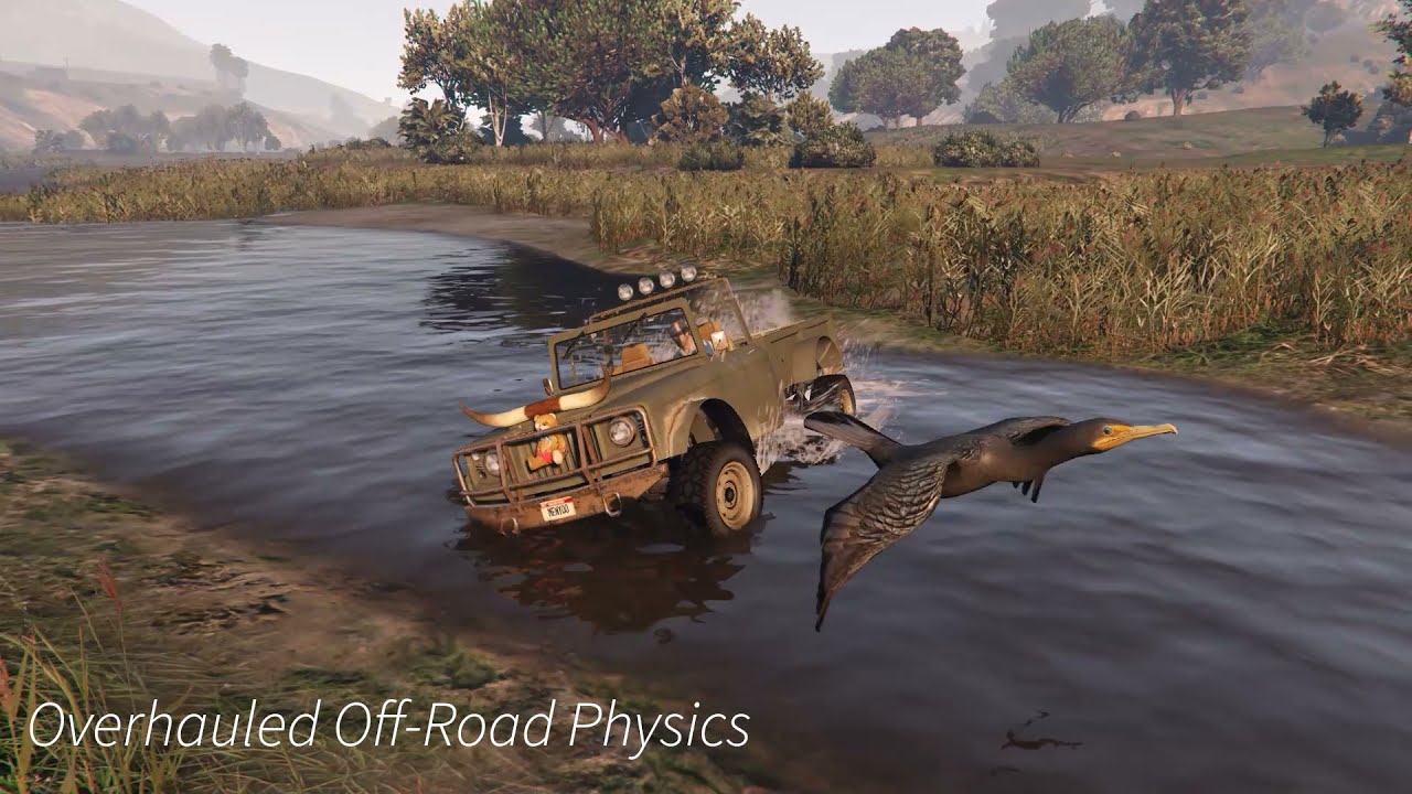 Drive V (Realistic Driving / Handling & Damage + DLC Support) 6.9 - GTA 5