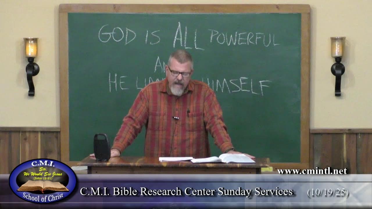 12 Things God Will Not Do --Daniel Brown