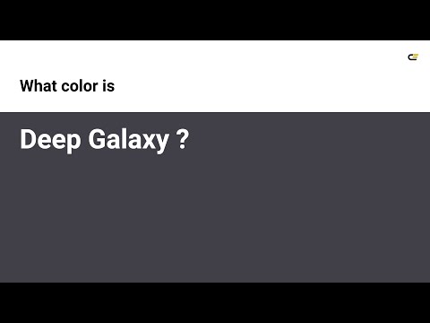 Deep Galaxy color #414048 hex color - Grey color - Warm color 414048