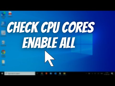 How to Check How Many Cores Your CPU(Processor) Has on Windows 10