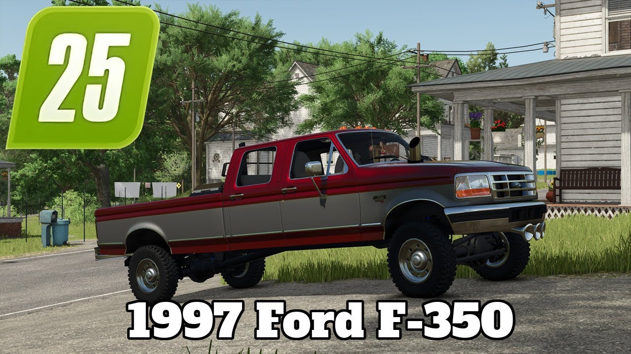 FS25 Mod Spotlight - 1997 Ford F-350!