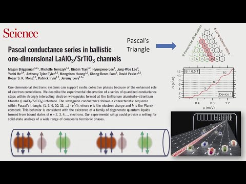 New Phase of Matter - Pascal's Triangle - Electronic Phase Matter