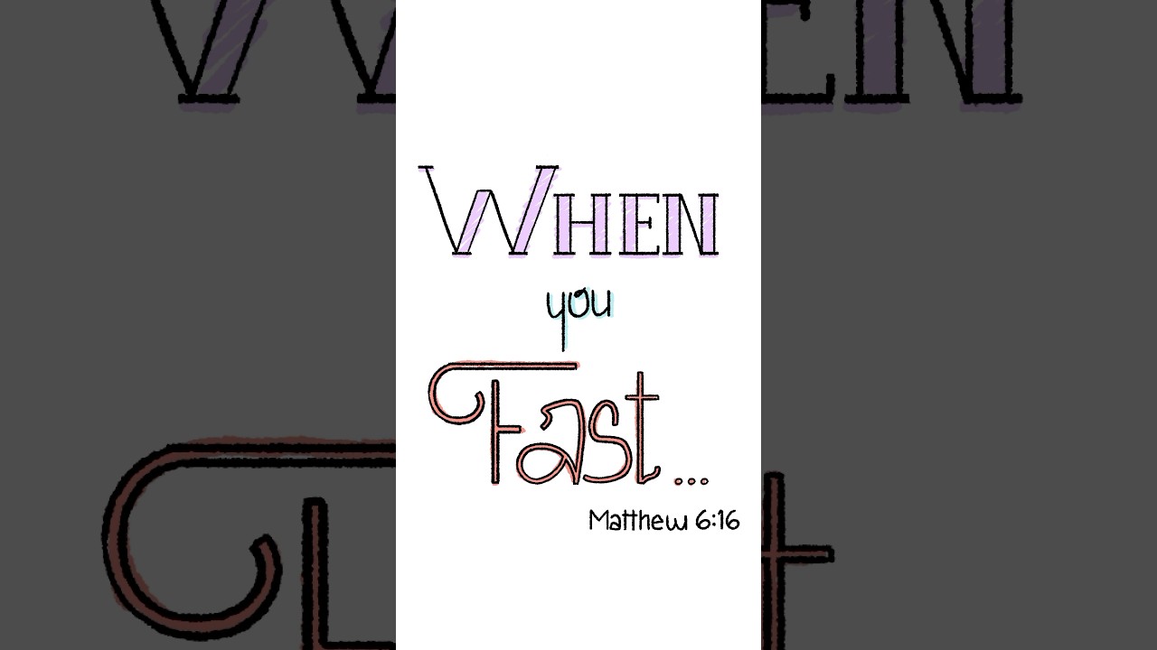 What Does the Bible Say About Fasting? #bibleproject #fasting #ashwednesday