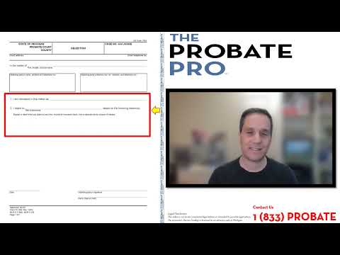 Objection #theprobatepro #probate #objection #forms