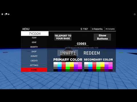 Scp Tycoon Codes