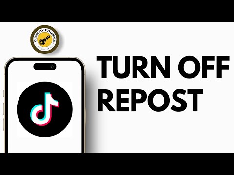 How to Turn Off Repost on TikTok (2024)