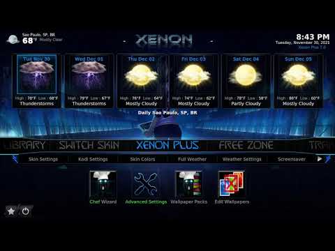 THE DIGGZ XENON PLUS MATRIX KODI BUILD!