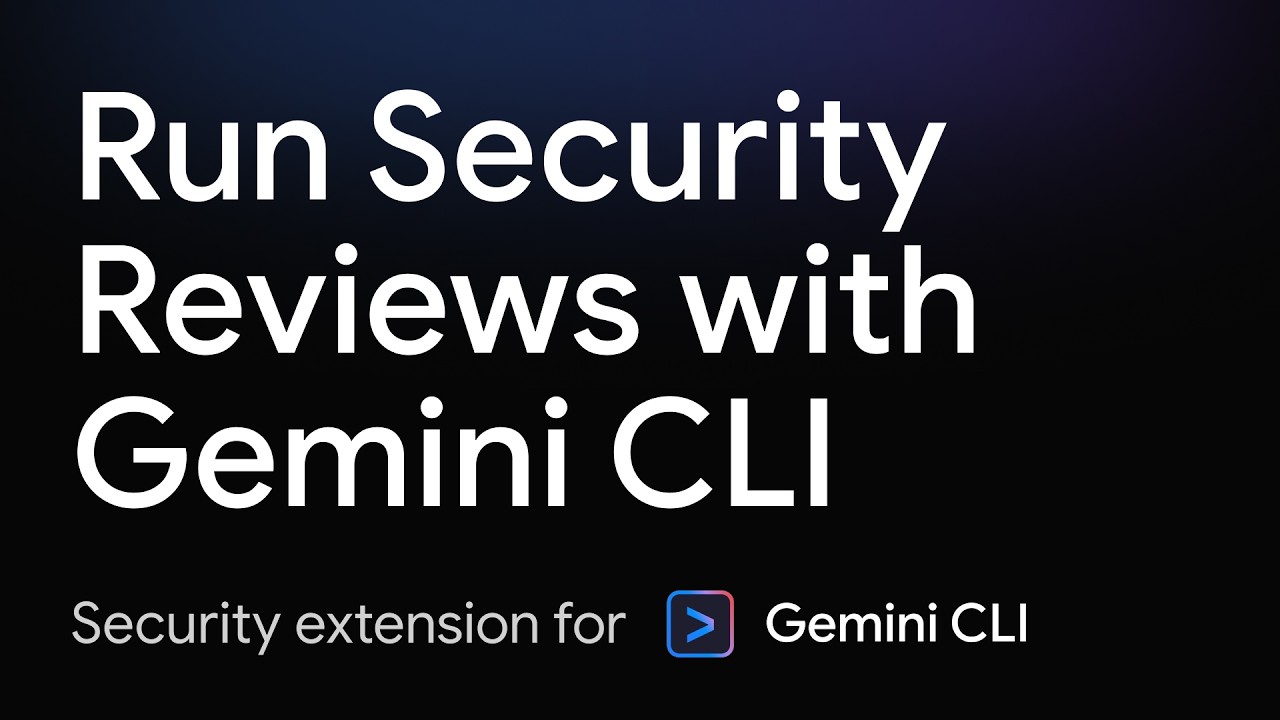 Run Security Analysis using Gemini CLI locally and on GitHub