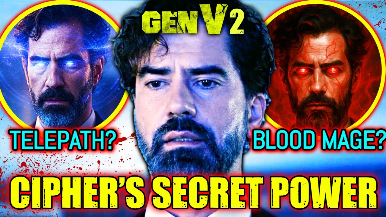 Cipher’s Explained (Gen V) - What Is His Real Power, Is He a Telepath? Or Can He Control Blood?