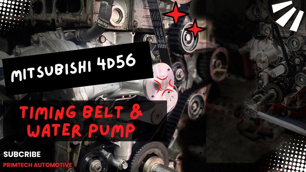 Step-by-step Guide To Replacing Mitsubishi 4d56 Timing Belt