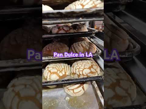 Pan Dulce in LA 🥯 #satisfying