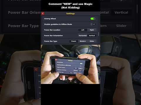 New Trending 8 Ball Pool Settings (HANDCAM)