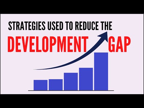 Strategies used to reduce the Development Gap